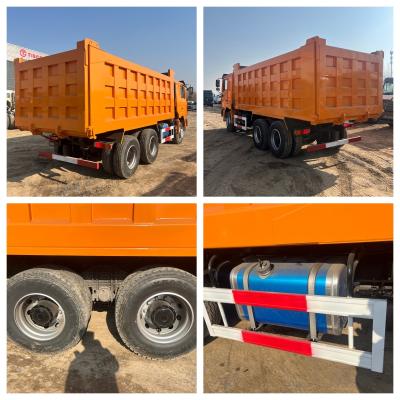 China High-Performance 6x4 SHACMAN F3000 380HP Used Dump Truck Heavy Earthmoving Material Hauler for sale