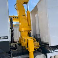 China Adaptable Used 6x4 Howo 371HP Truck Mounted Crane Dump Tipper Vehicle Self-Loading Equipment for sale