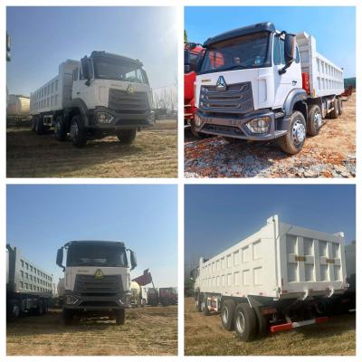 China Robust 8x4 Used HOWO Heavy Duty Mining Dump Truck 371HP Large Capacity Tipper Vehicle for sale