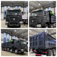 China Versatile 8x4 Howo 371HP Heavy Duty Dump Truck 30 Ton Mining Construction Tipper for sale