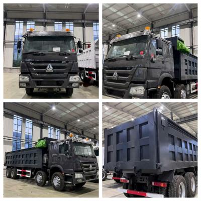 China Versatile 8x4 Howo 371HP Heavy Duty Dump Truck 30 Ton Mining Construction Tipper for sale
