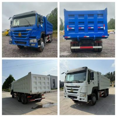 China Heavy-Duty 6x4 Howo 371HP Construction Site Dump Truck 25 Ton Tipper Vehicle for sale