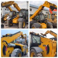 China Efficient JCB 535 Telescopic Handler Forklift 3.5 Ton 4WD Construction Agricultural Lifter for sale