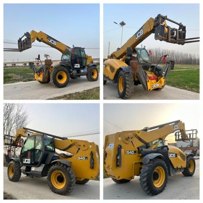 China Reliable JCB 540 Telescopic Forklift Handler 4 Ton 4WD Rough Terrain Lifting Machine for sale