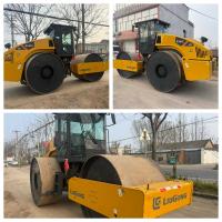 China Reconditioned LIUGONG 6327 Heavy Single Drum Vibratory Roller 27 Ton Earth Compaction Machine for sale