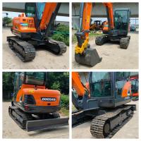 China DOOSAN DX60-9C 6 Ton Crawler Excavator Hydraulic Digging Construction Equipment for sale