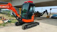 China Pre-Owned Kubota U27 Compact Mini Crawler Excavator 2.7 Ton Digging Equipment for sale