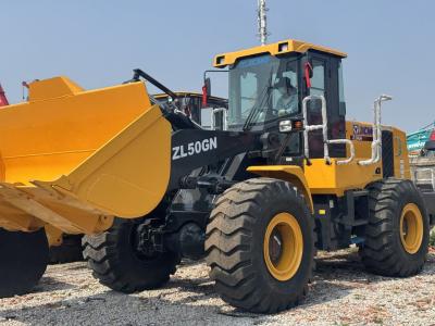 China Used XCMG ZL50GN 5 Ton Wheel Loader 3.0m³ Bucket Capacity Weichai Diesel Engine Construction Mining Equipment for sale