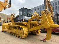 China Used Shantui SD32 SD22 CAT D8R Crawler Bulldozer 320HP Engine 10m³ Semi U Blade Heavy Duty Earthmoving DOZER for sale