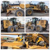 China Used CAT 16M Motor Grader 4.27m Moldboard 224kW Engine 25400kg Operating Weight Articulated Frame All Wheel Drive for sale