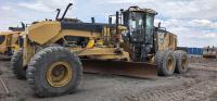 China Used CAT 16M Motor Grader 4.27m Moldboard 224kW Engine 25400kg Operating Weight Articulated Frame All Wheel Drive for sale