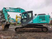 China Used KOBELCO SK260LC Hydraulic Excavator 1.2m³ Bucket 132kW Engine 25200kg Operating Mass Long Crawler Undercarriage for sale