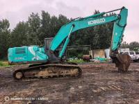 China Used KOBELCO SK260LC Hydraulic Excavator 1.2m³ Bucket 132kW Engine 25200kg Operating Mass Long Crawler Undercarriage for sale