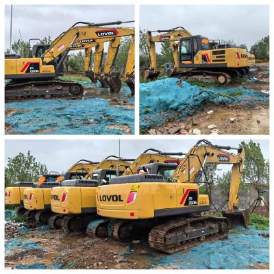 China Used LOVOL ER260E2 Crawler Excavator 1.0m³ Bucket 129kW Engine 25500kg Machine Weight Variable Gauge Track Construction for sale