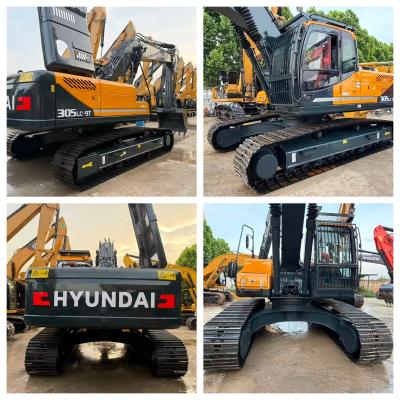 China Used HYUNDAI 305LC-9T Crawler Excavator 1.38m³ Bucket 196kW Engine 30200kg Operating Weight Heavy Undercarriage for sale