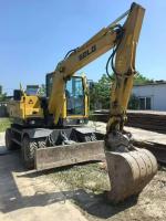 China Used SDLG EA780H Pro Wheel Excavator 0.32m³ Bucket 55kW Diesel 7850kg Operating Weight 4x4 Drive All Terrain for sale