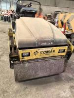 China Used BOMAG BW120AD-4 Tandem Vibratory Roller 1200mm Drum 22.5kW Diesel Engine 2500kg Operating Weight Compactor for sale