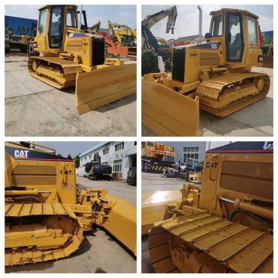 China Used CAT D5G Crawler Bulldozer 90HP Diesel Engine 3.05m Straight Blade 800mm Track 17000kg Operating Mass for sale