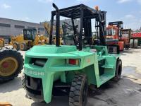 China Mitsubishi FD70N 7 Ton Diesel Forklift Used Forklift Truck 7000kg Capacity Pneumatic Tire Heavy Duty Forklift for sale
