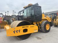 China XCMG XS143 14 Ton Single Drum Vibratory Road Roller Smooth Drum Compactor 2025 Year Used Construction Equipment for sale