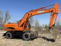 China Used Doosan DH170W-7 Wheel Excavator 17 Ton 0.6m3 Bucket 126HP Diesel Engine for Construction Mining for sale