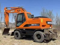 China Used Doosan DH170W-7 Wheel Excavator 17 Ton 0.6m3 Bucket 126HP Diesel Engine for Construction Mining for sale