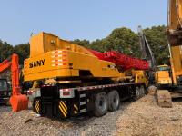 China Sany 80 Ton Heavy Lifting Truck Crane Machine 50m Long Reach 6-Section Boom All Terrain Construction Equipment for Sale for sale