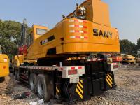 China Sany 80 Ton Heavy Lifting Truck Crane Machine 50m Long Reach 6-Section Boom All Terrain Construction Equipment for Sale for sale
