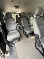 China Used Toyota Hiace Commercial Van 15 Seater Diesel MPV 2019 Model Airport Shuttle Passenger Vehicle Export for sale