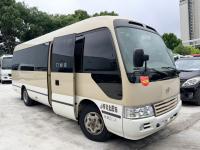 China Toyota Coaster 30 Seater Luxury Coach Used Diesel Engine Passenger Bus Airport Shuttle for sale