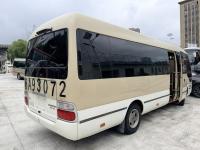 China Toyota Coaster 30 Seater Luxury Coach Used Diesel Engine Passenger Bus Airport Shuttle for sale
