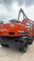 China Japan Imported Hitachi EX100WD Wheel Excavator Diesel Engine Welcome To Test for sale