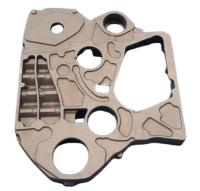 China Sand Casting Forklift Truck Parts Cover Smooth Surface Finish Painting for sale