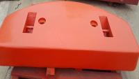 China OEM High-Quality Sand Cast Iron Counter Weights For Electric Forklift for sale