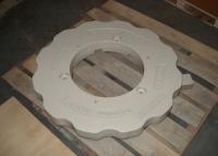 China OEM High-Quality 800 Kg Sand Cast Iron Wheel Counterweight for Engineering Machinery for sale