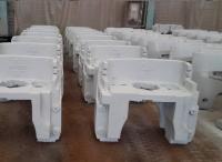 China Sand Casting Electric Forklift Counterweight Gray Iron Material Primer Coating for sale
