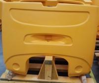 China Primer Coating Vacuum Casting Products Counter Weight For Electric Forklift Truck for sale
