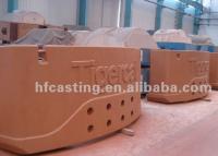 China OEM Cast Iron Engineering Vehicle Huge Counterweights With Finish Painting Delivery on Time for sale