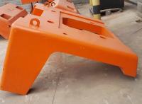 China Sand Casting Huge Mobile Crane Counterweight Gray Iron GG150 Material For Pile Driving Rig for sale