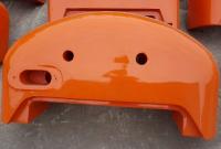 China Sand Casting Huge Mobile Crane Counterweight Gray Iron GG150 Material For Pile Driving Rig for sale
