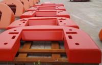 China OEM High-Quality Shot Blast Surface Counter Weight Adequate Capacity For Electric Forklift Truck for sale