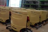 China OEM High-Quality Sand Cast Iron Castings Parts Small Counterweights With Smooth Surface Finish Painting for sale
