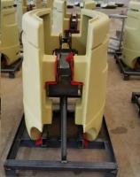 China OEM High-Quality Sand Cast Iron Castings Parts Small Counterweights With Smooth Surface Finish Painting for sale