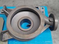 China High-Quality Green Cast Iron Parts Pump Casting OEM Available Finish Painting for Industrial Machinery for sale