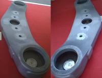 China OEM High-Quality Sand Cast Iron Heavy Vehicle Shot Blasting Iron Castings Truck Parts for sale