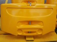 China OEM High-Quality Sand Cast Iron Components Construction Machinery GG150 Excavator Counterweight for sale