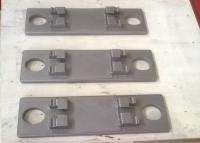 China OEM high-quality sand cast iron Brake Backing Plate Rail Transit Casting Parts With Adequate Capacity for sale