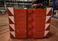 China GG200 Sand Casting Gray Iron Parts 10000kg Elevator Counterweight for Industrial Machinery for sale