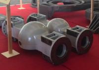 China OEM Sand Casting Iron Smooth Surface Construction Machine Parts Support Arm For Forestry Track Harvesters for sale