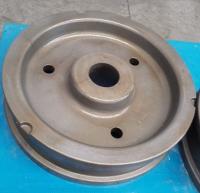 China Resin sand casting, Ductile iron castings , cast iron parts, wheel casting for terex crane for sale